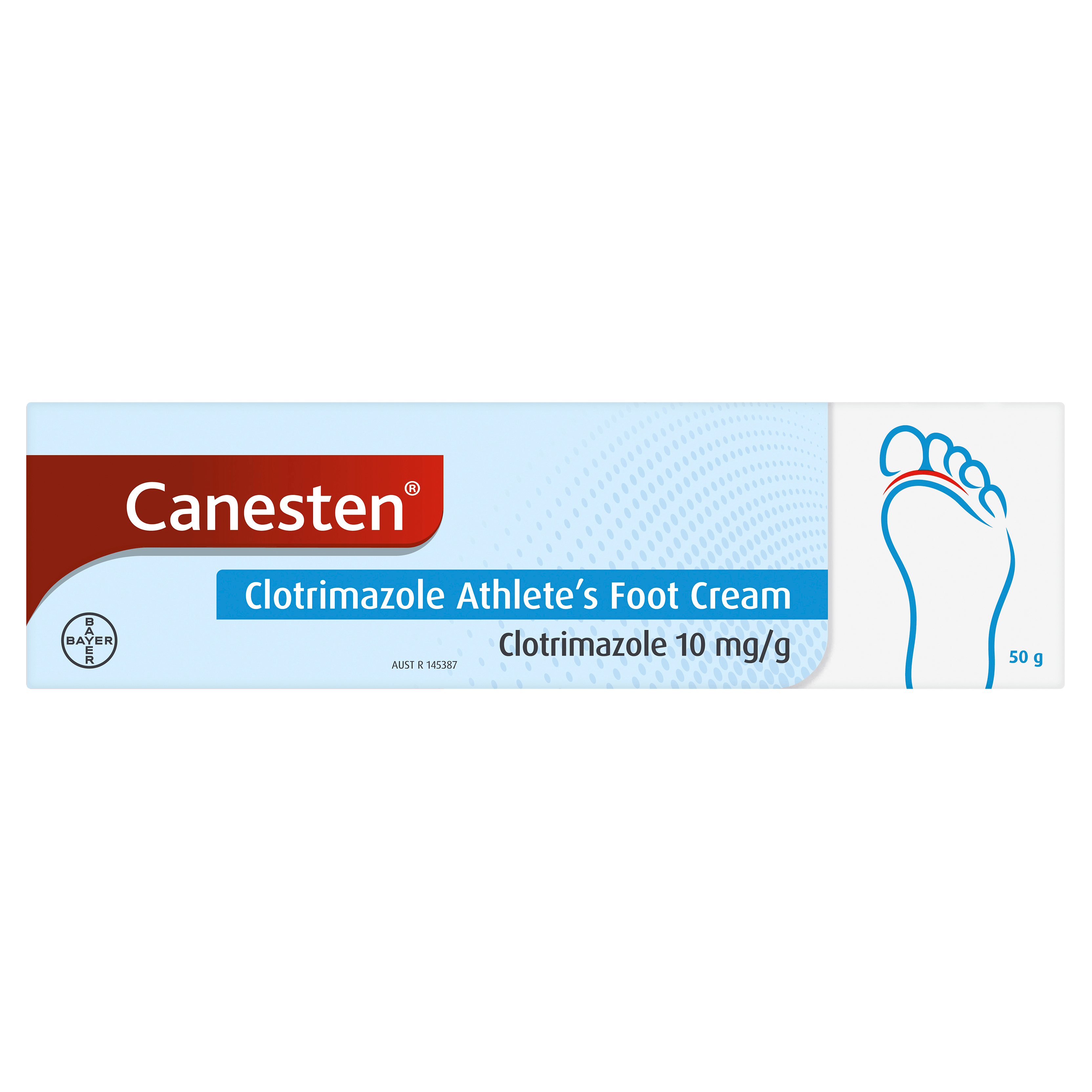 Canesten® Clotrimazole Athlete's Foot Cream | Canesten products